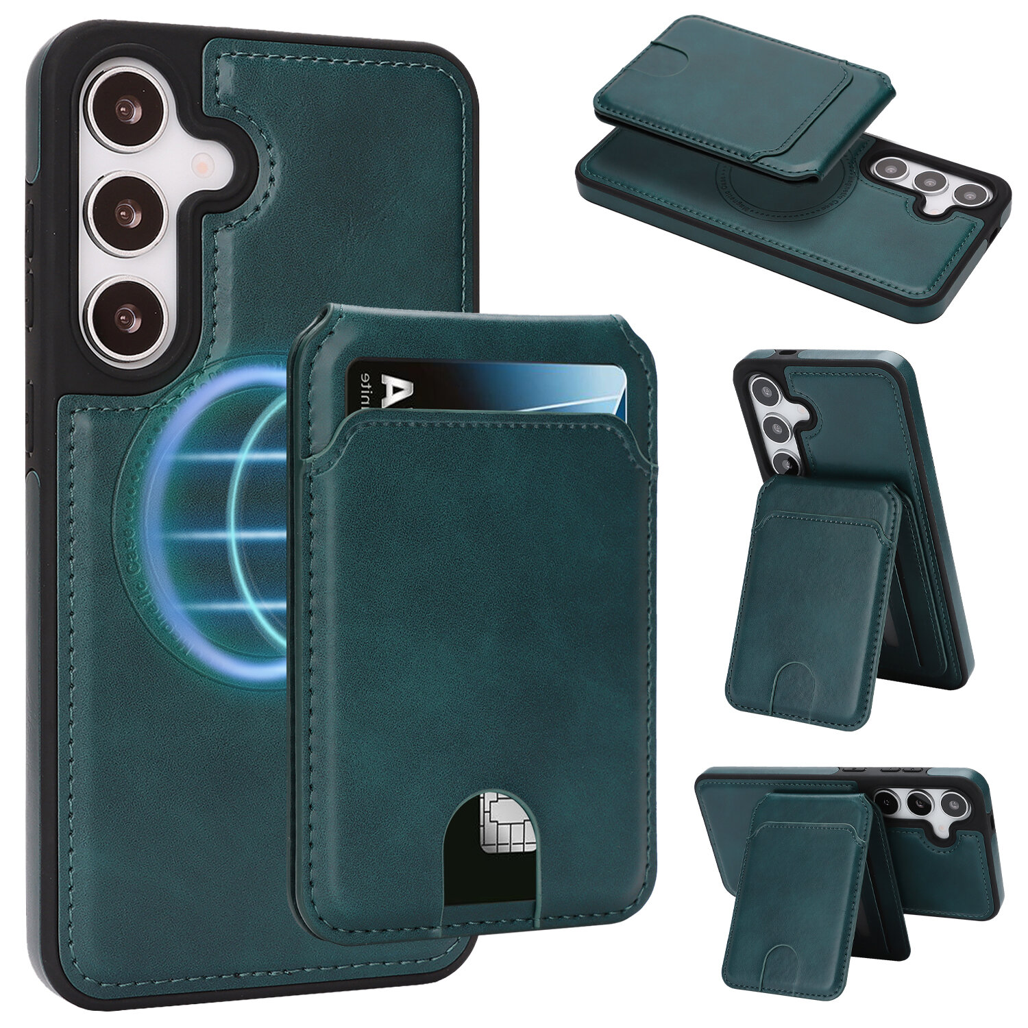 Чехол для Samsung Galaxy S25 Plus / Самсунг Галакси S25+, soft touch, чехол-кардиомонитор, искусственная кожа, поликарбонат (PC), защита камеры, ударопрочный, усиленные углы, soft touch, Samsung,