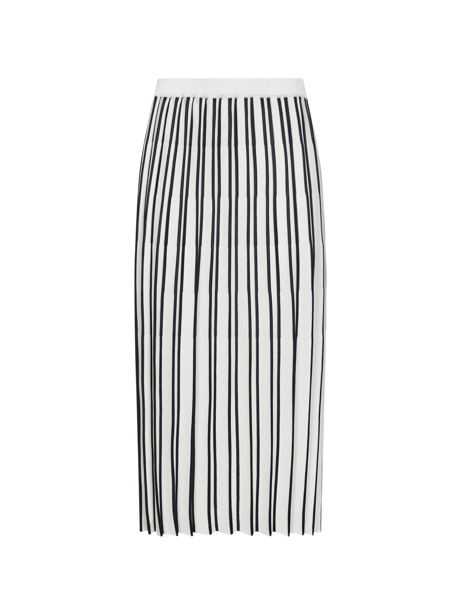 Юбка Ribbed pleated midi skirt
