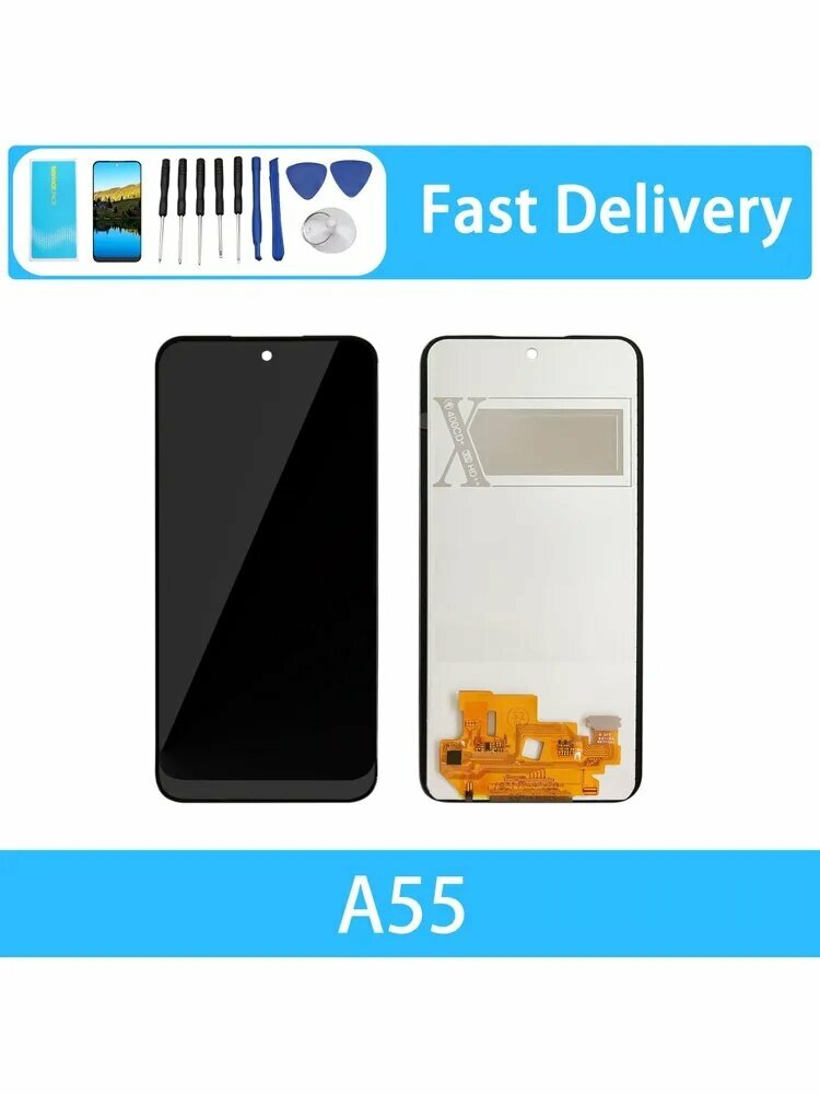 Дисплей для Samsung Galaxy A55 в сборе с тачскрином
