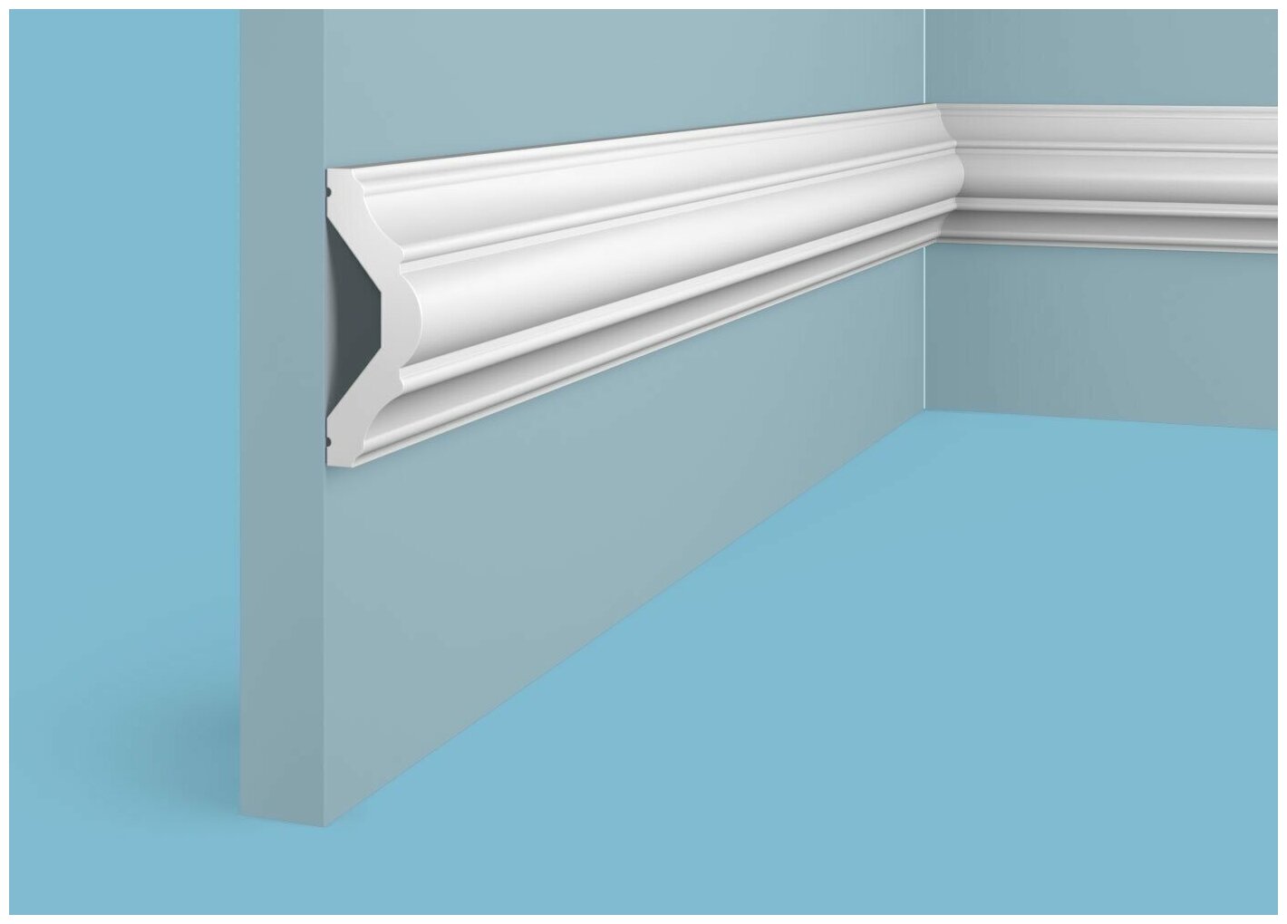 Молдинг MX022 Cosca Decor 62х22 2000мм Экополимер