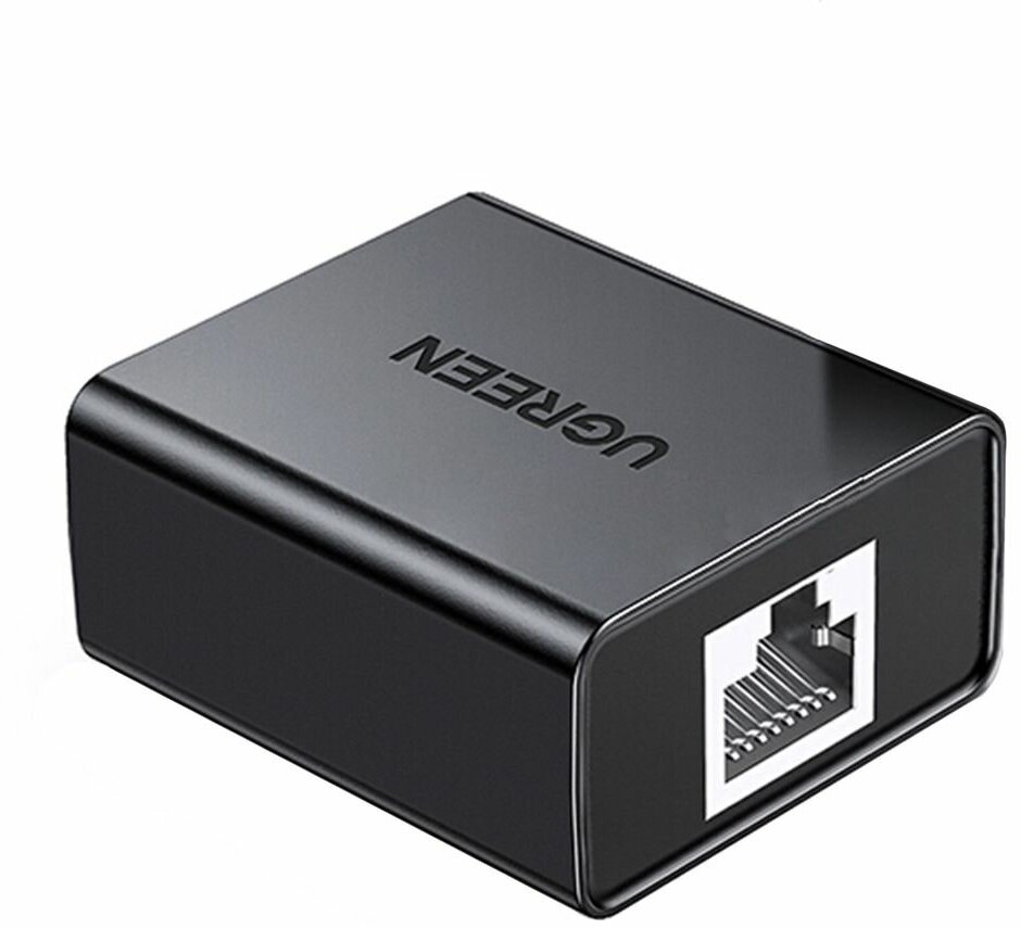 Конвертер UGREEN CM210 (50923) RJ 45 1 to 2 Ethernet Converter 2 шт. чёрный