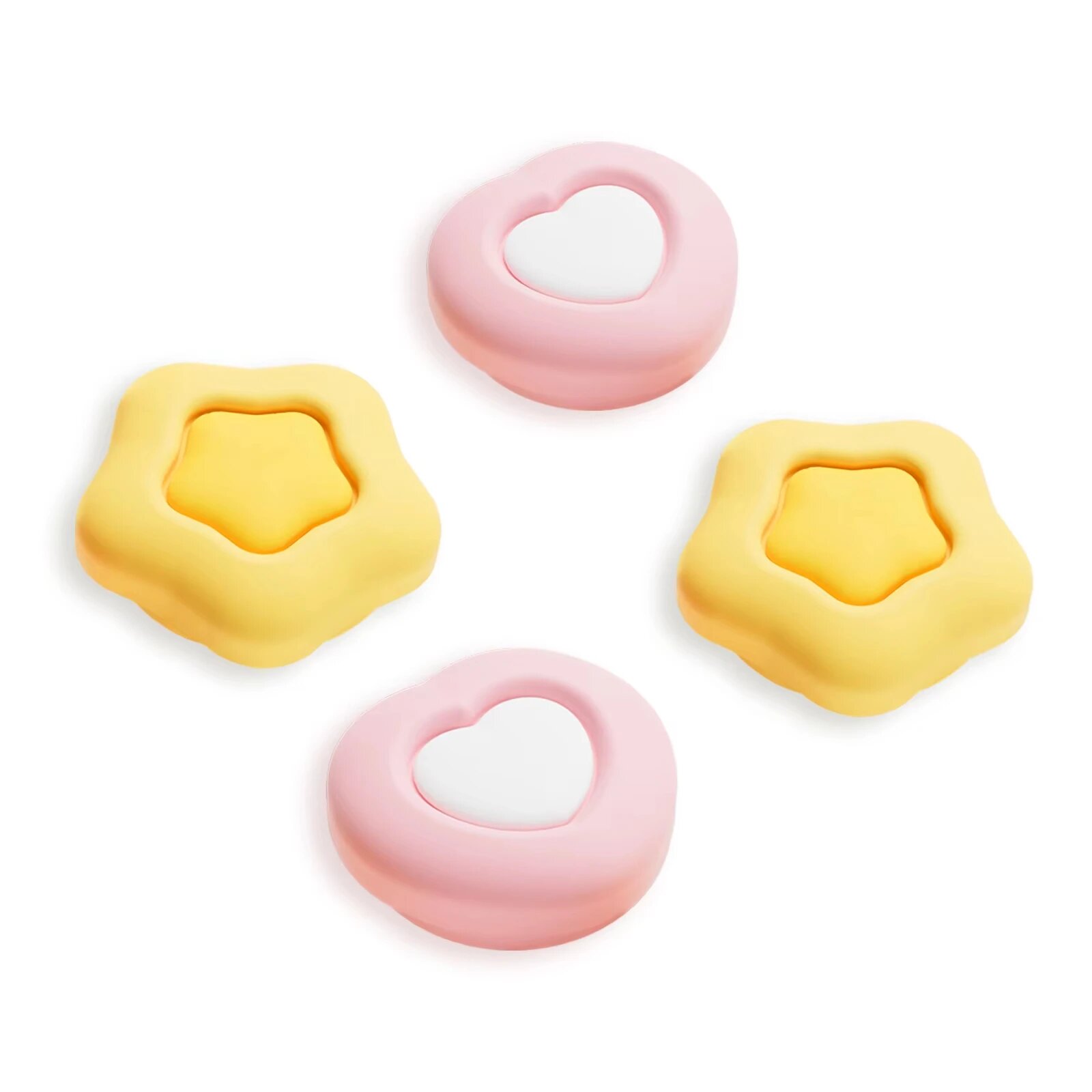Накладки на стики Switch 2 (2025) Cream Heart