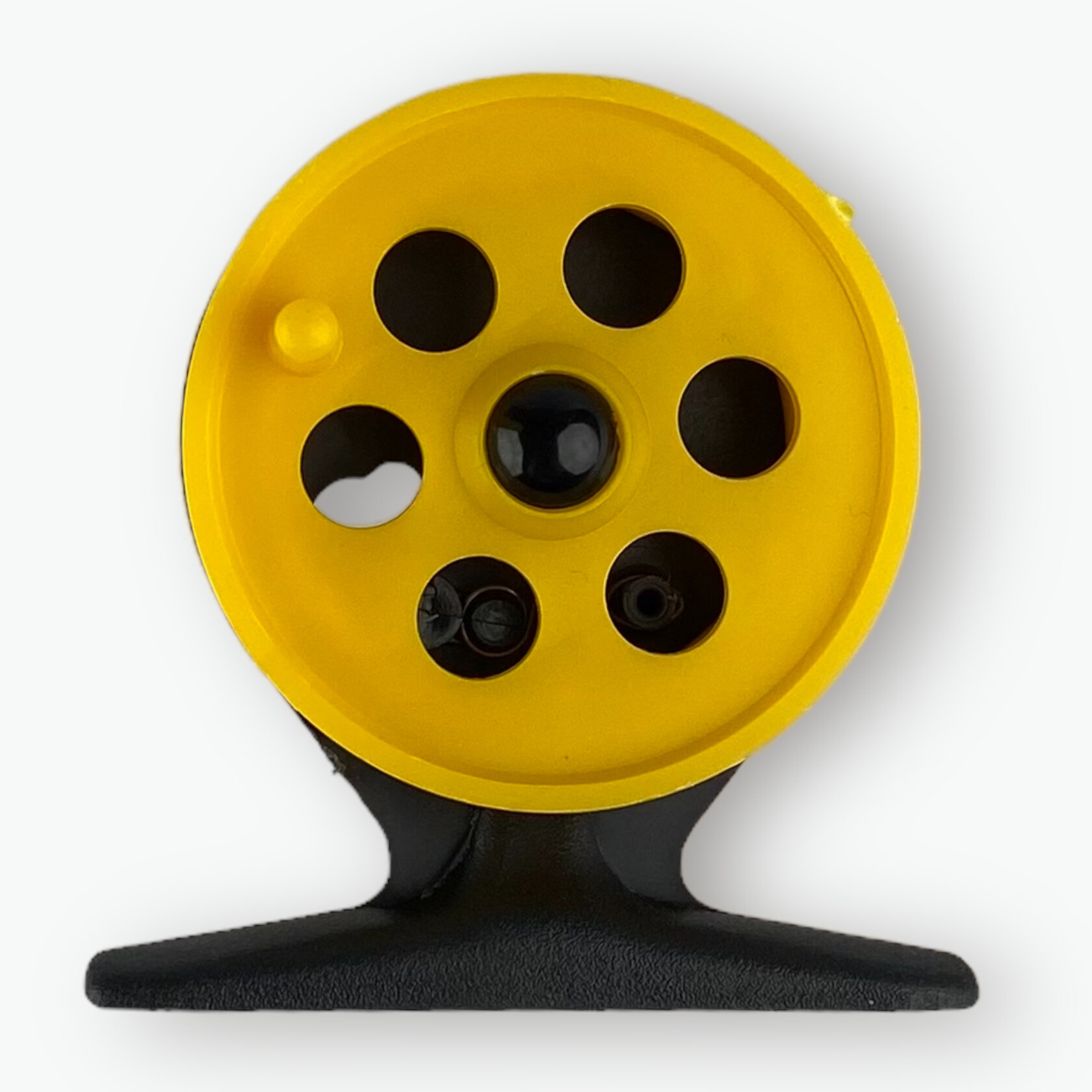 Катушка инерционная пирс ПК-50 - Черная/желтая