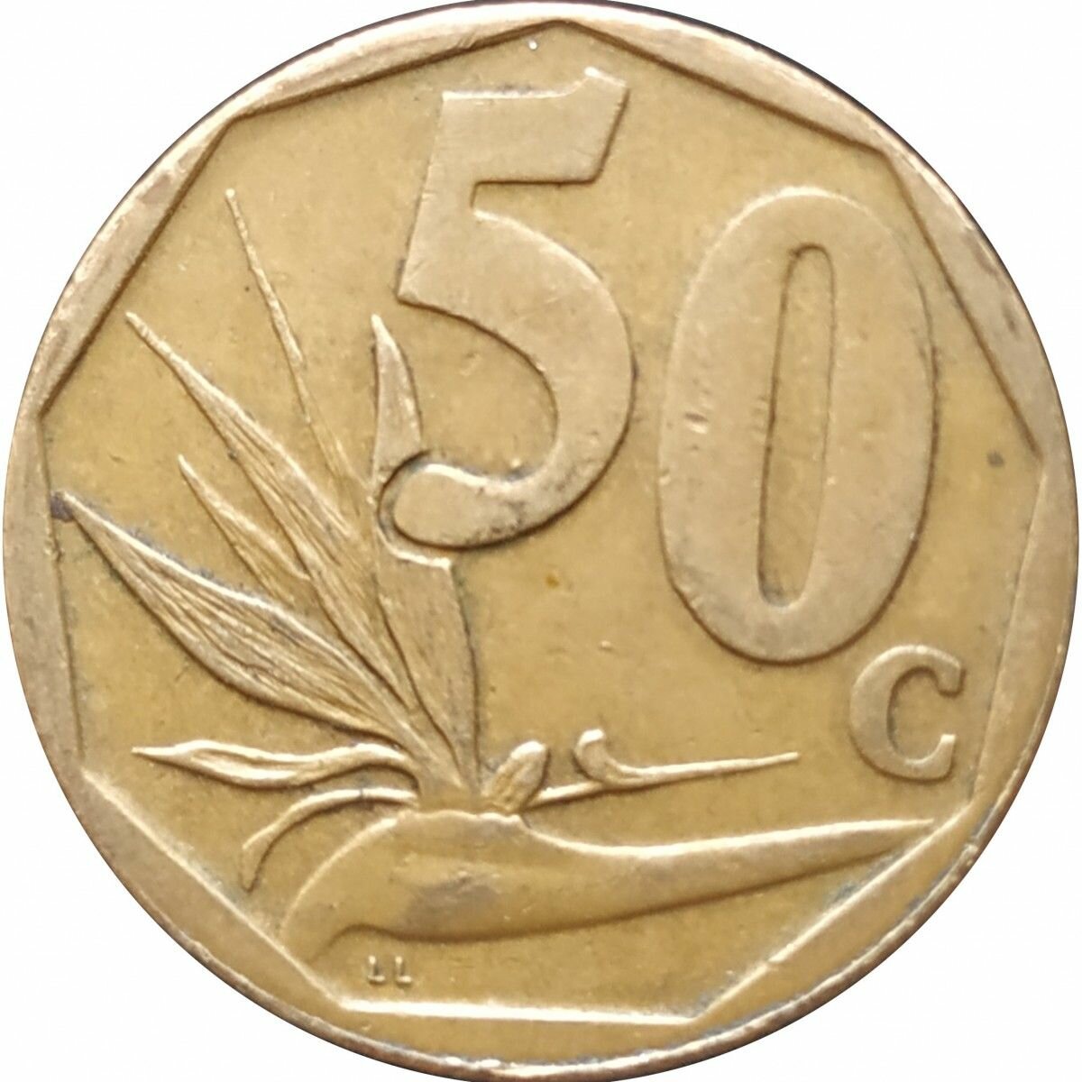 50 центов 2014 ЮАР из оборота