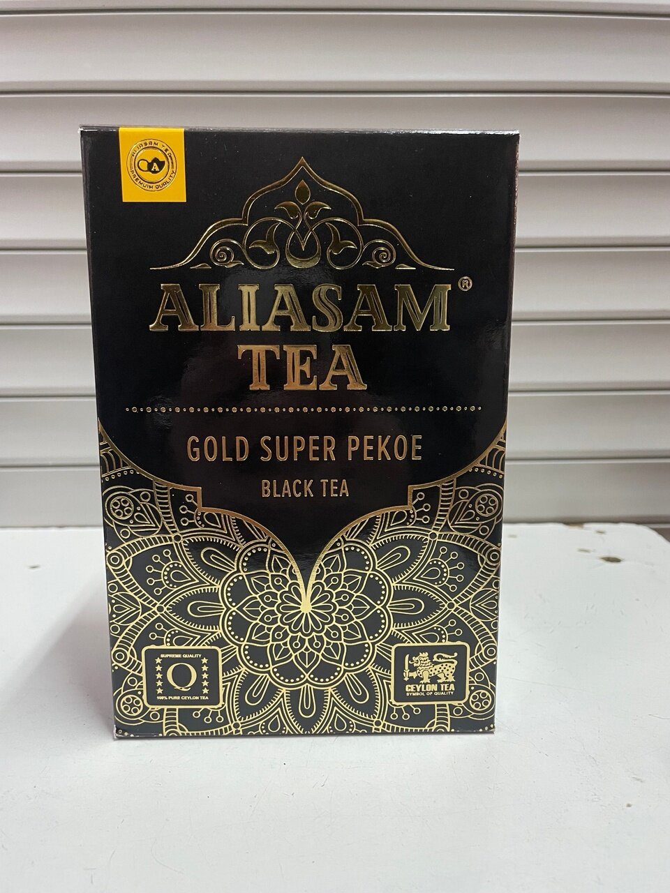 Aliasam Tea-Крупнолистовой черный чай,400 грамм.