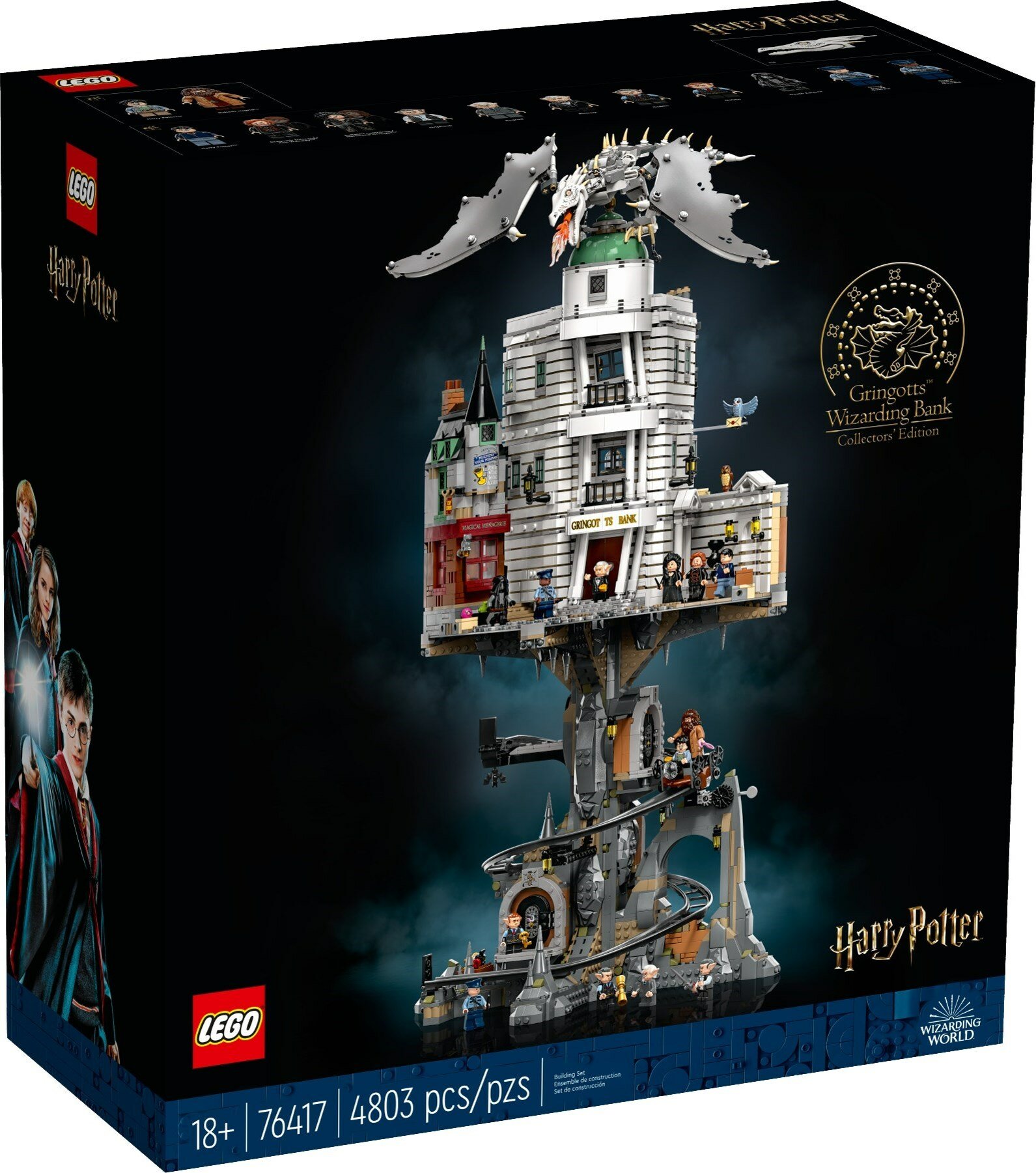 Конструктор LEGO Harry Potter Gringott's Bank 76417, от 18 лет