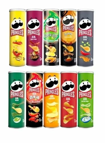 Чипсы Pringles Набор 10 Вкусов