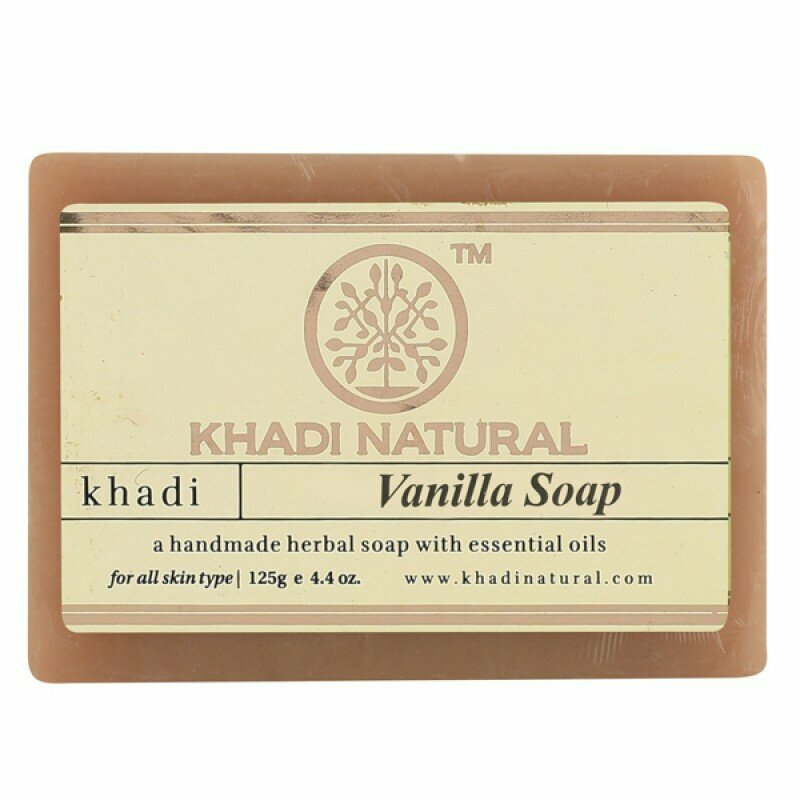 Натуральное мыло Кхади Ваниль (Khadi Vanilla Soap), 125 грамм