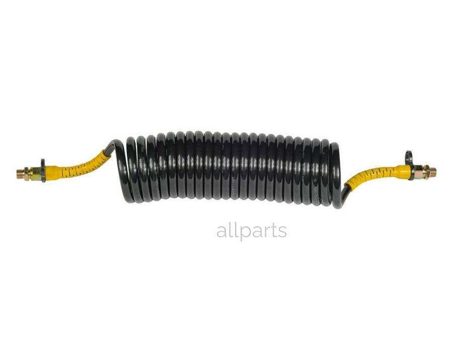 STELLOX 8514025SX соединительный шланг пневмосистемы! черный/желтый M16x1.5 5.50м/6.30м 22витк. DIN 19638\