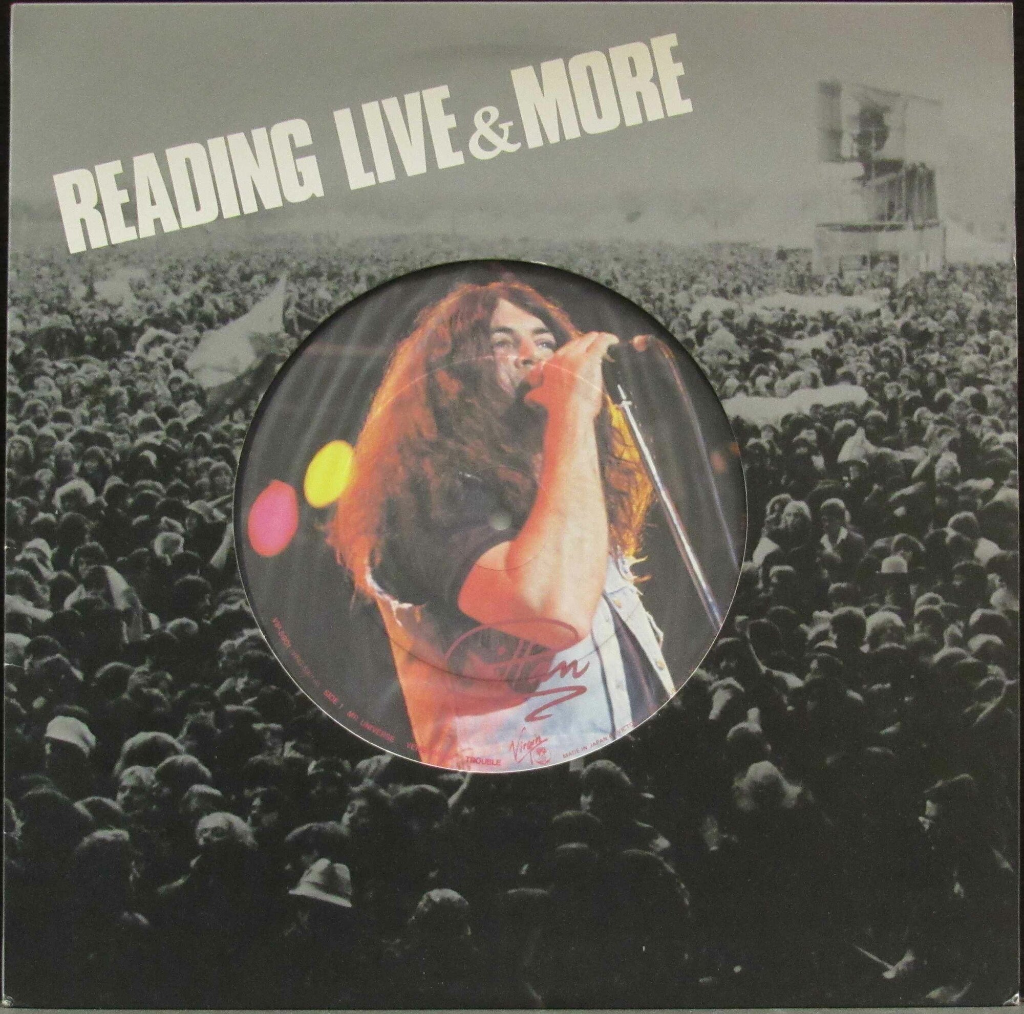 Gillan Ian "Виниловая пластинка Gillan Ian Reading Live & More"