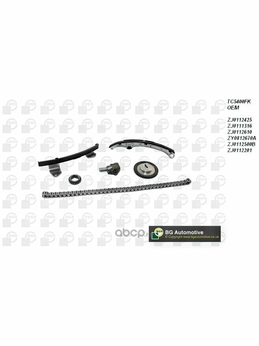 Комплект цепи ГРМ Mazda 3 2004-2009