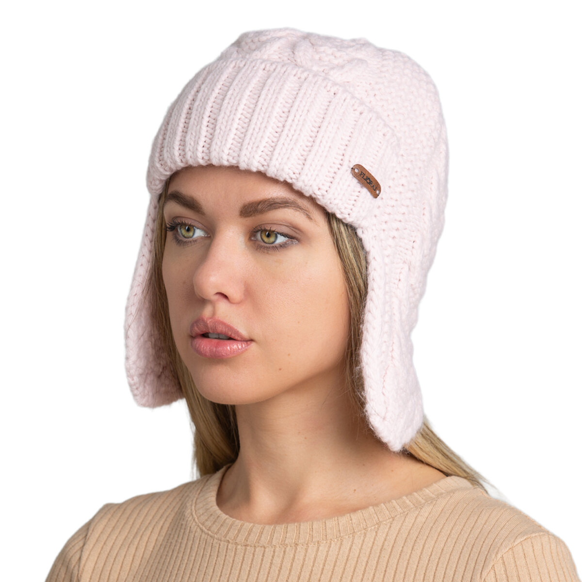 Шапка-ушанка для женщин