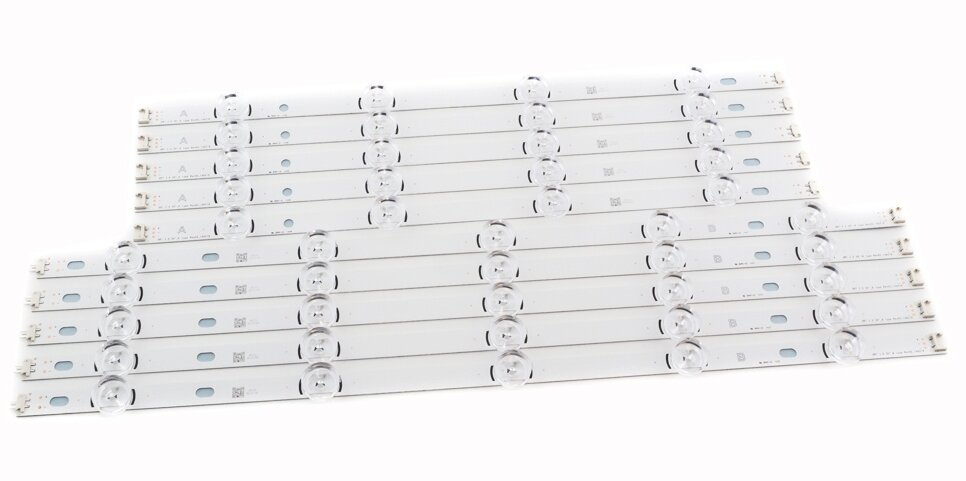 Светодиодная подсветка 50" 6916L-1982A, 6916L-1735A, 6916L-1736A, 6916L-1978A (5A+5B) 10шт для телевизора LG 50LB560V, 50LB561V, 50LF561V, 50LB570V, 50LB572V, 50LF580V, 50LB580V, 50LB650V, 50LF650V