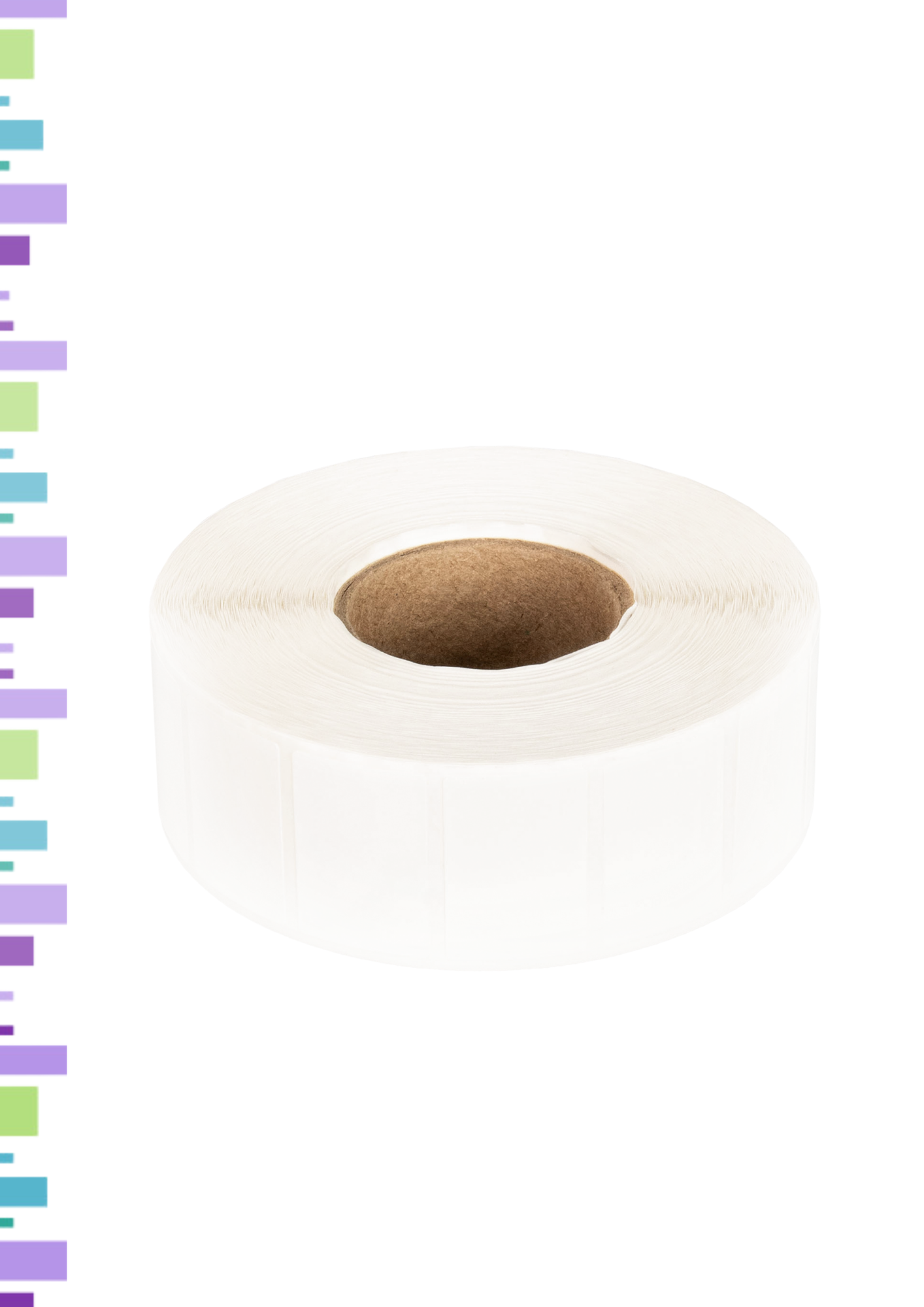 Термотрансферная этикетка полипропилен 30х20, 1 ролик (2000 шт в ролике) втулка 40 мм упаковка