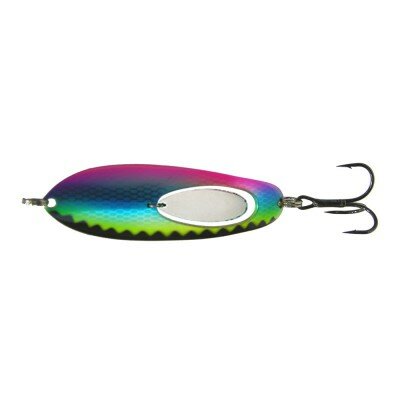 Блесна колеблющаяся Kuusamo Taimen Super 75/17 BL/Li/BLU/GR-S