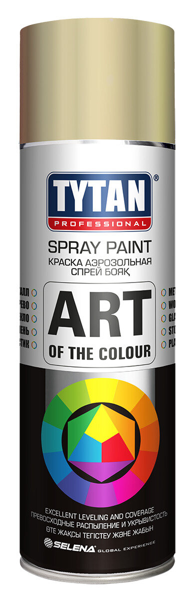 Аэрозольная краска Tytan Professional Art Of The Colour бежевая 400 мл