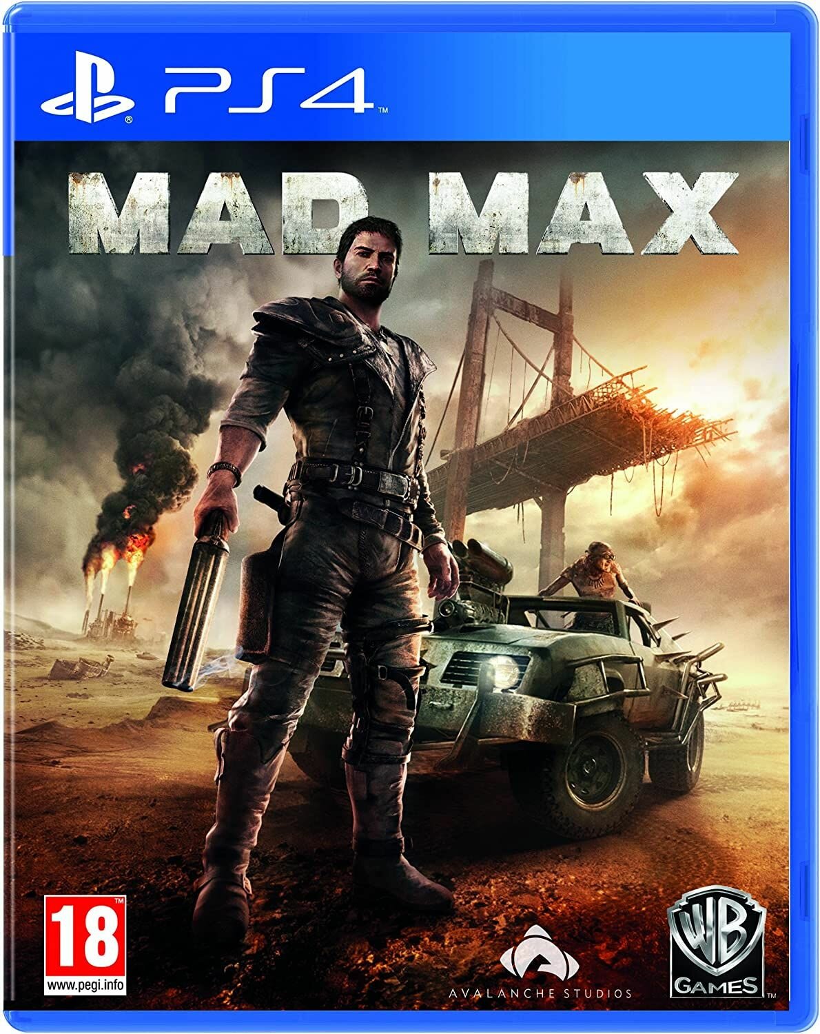 Игра Mad Max (русские субтитры) для PS4