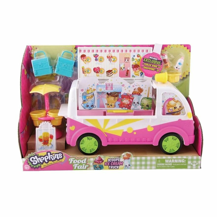 Shopkins набор игрушек, Грузовик с мороженым