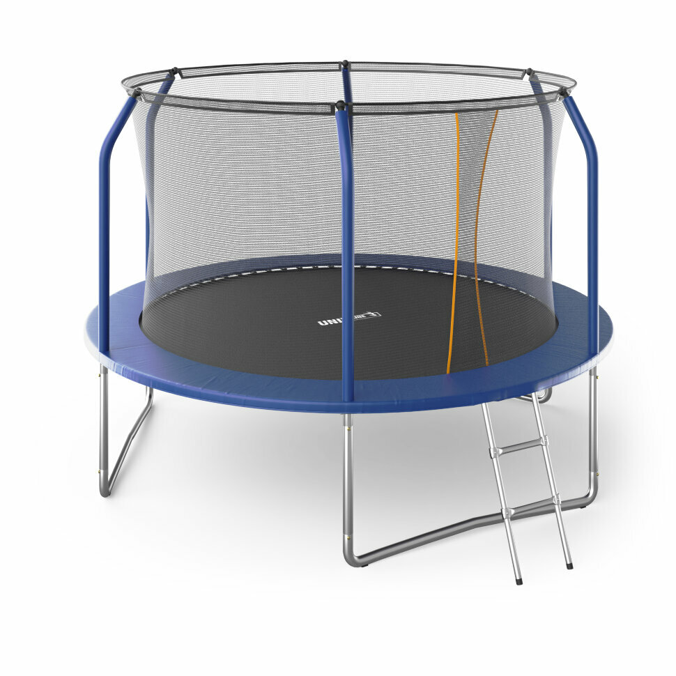 Батут UNIX Line Премиальный / Supreme Basic 10 ft (305 см) синий