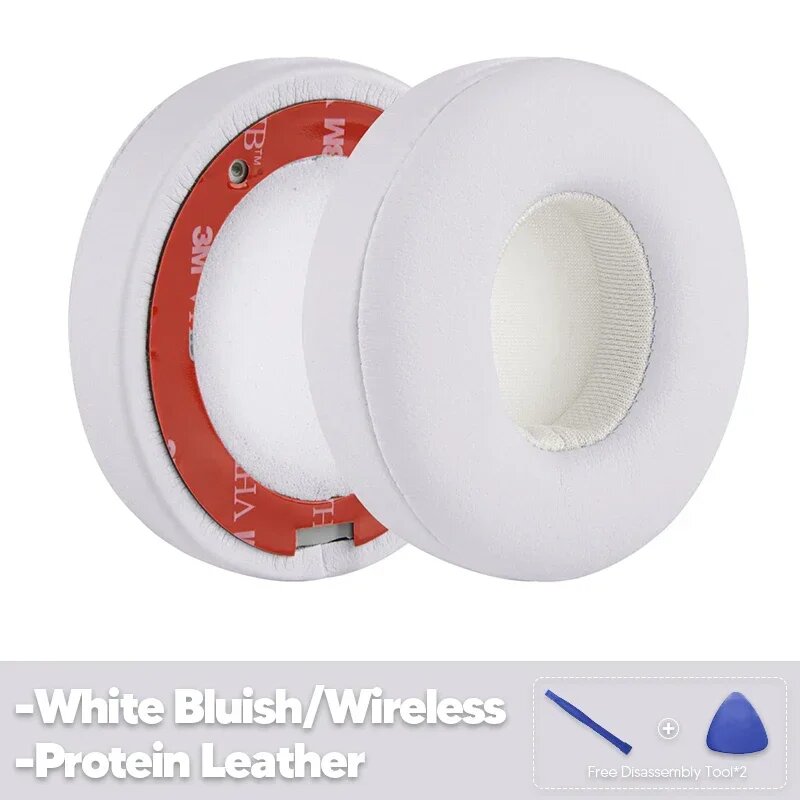 Амбушюры Wireless WhiteBluish для Beats Solo 3, Solo 2