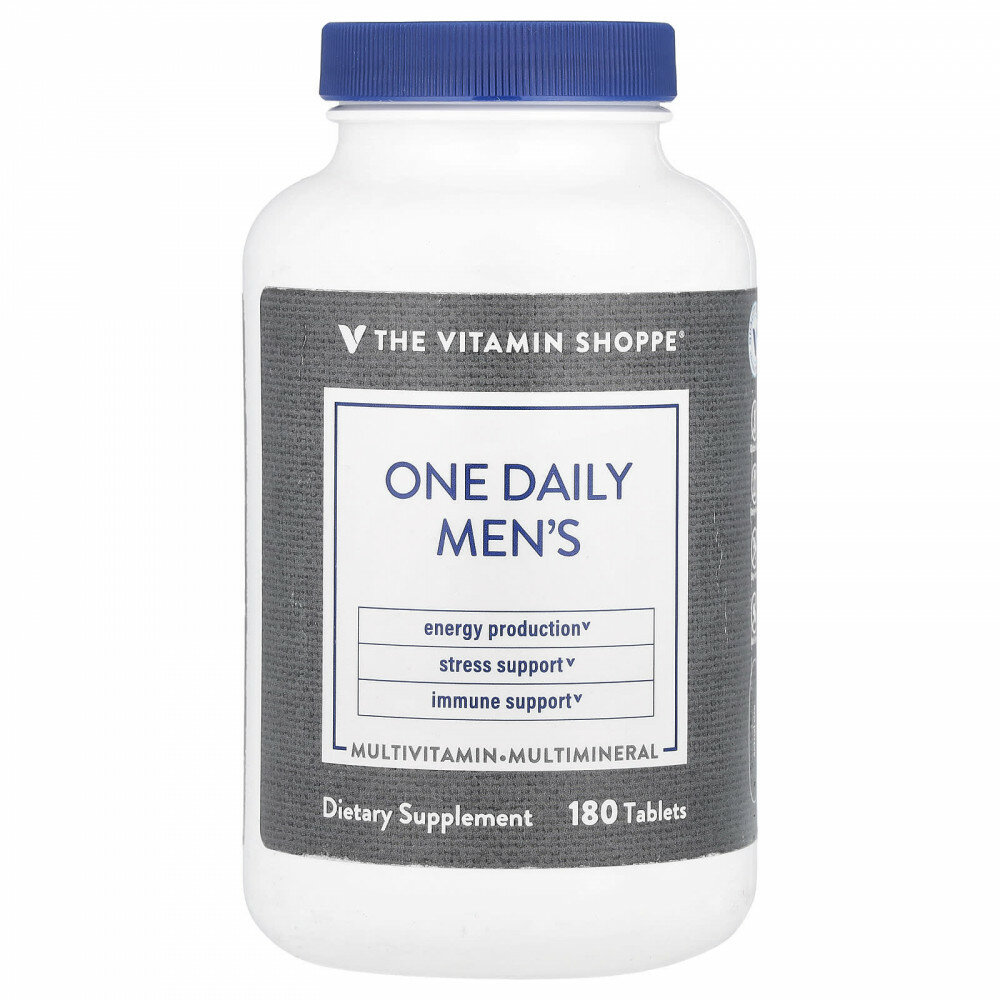 The Vitamin Shoppe, One Daily Men's, 180 таблеток