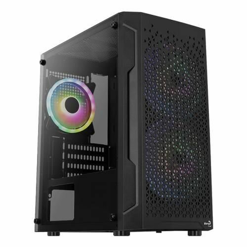 Корпус Aerocool Trinity Mini-G-BK v2 черный без БП mATX 1x120mm 2xUSB2.0 1xUSB3.0 audio