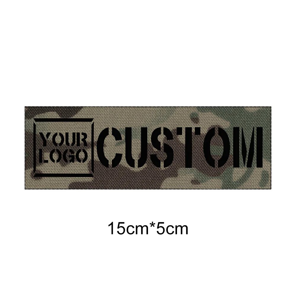 Многоцветная именная нашивка YJHQMD 15cm logo Fold