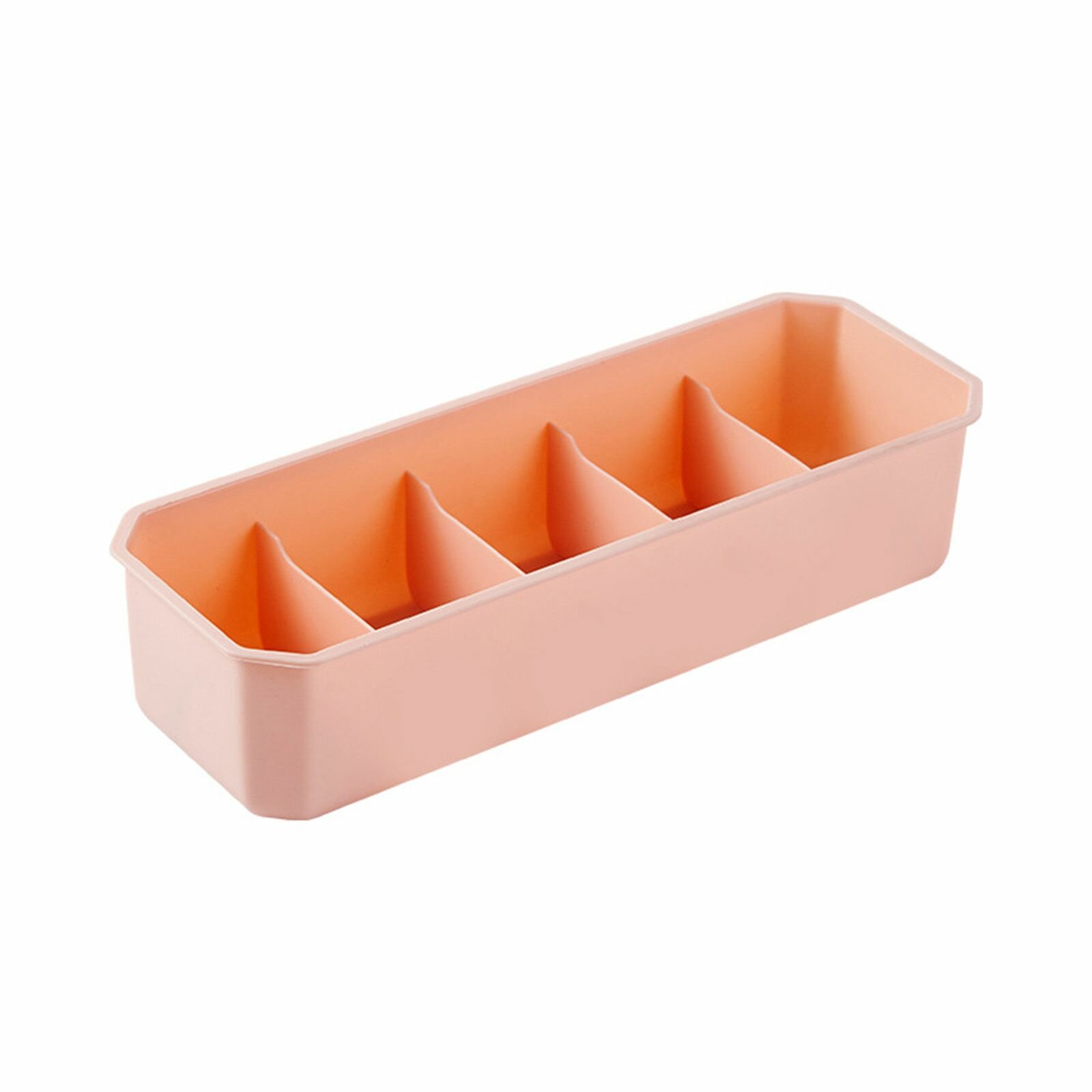 Коробка для хранения носков из 5 сеток-розовая