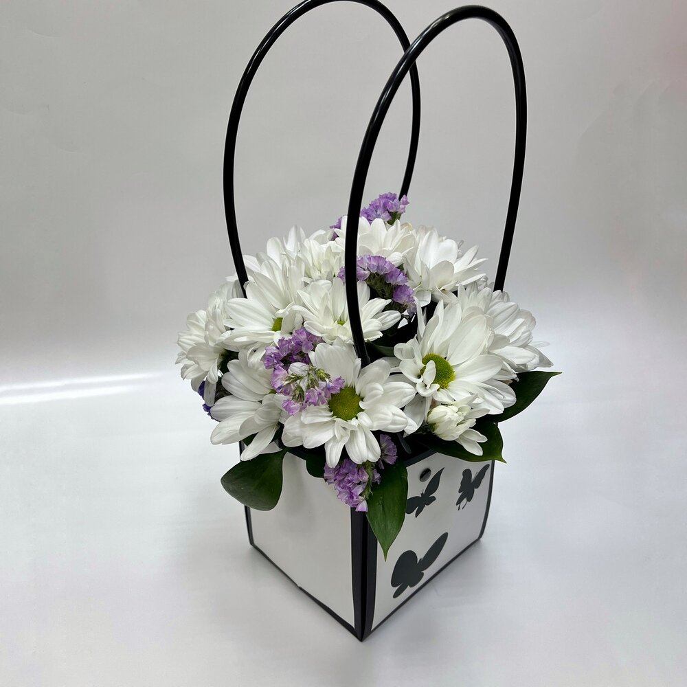 Авторский букет 108 - бабочки