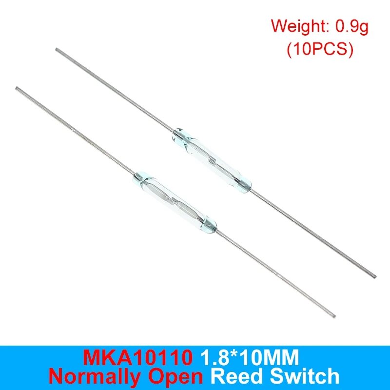 Набор из 10 герконовых магнитных переключателей DIYTZT MKA10110 1.8X10