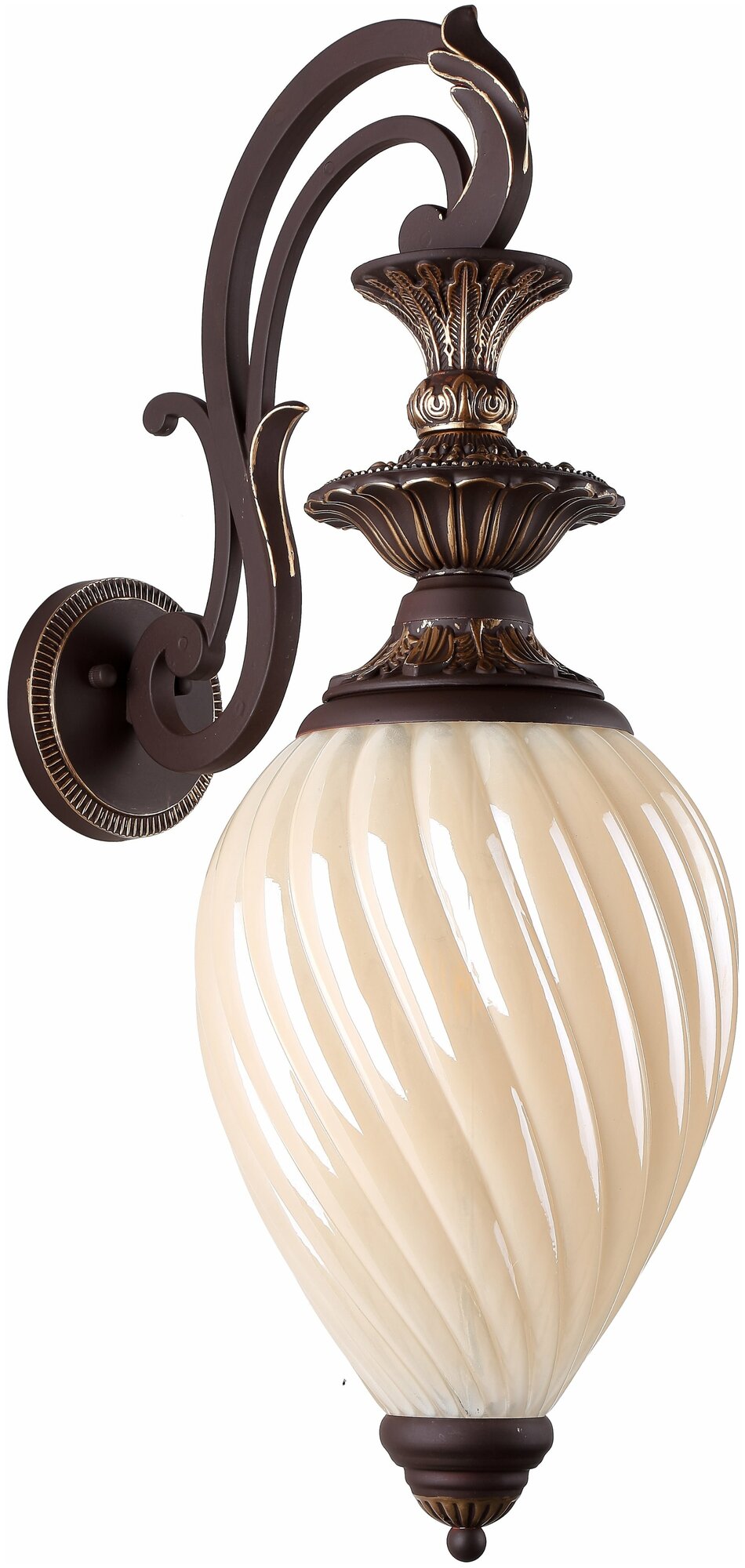 Бра BEATRICE W2590.1 SCHOKOBRAUN & GOLD