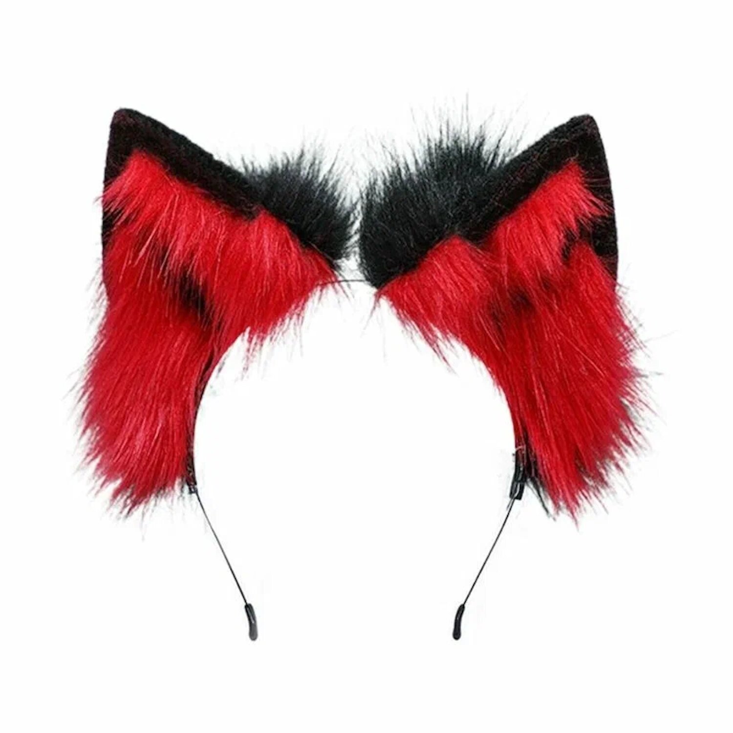 Аниме лисьи ушки на ободке для косплея, ушки кицунэ и кошки, можно гнуть, унисекс