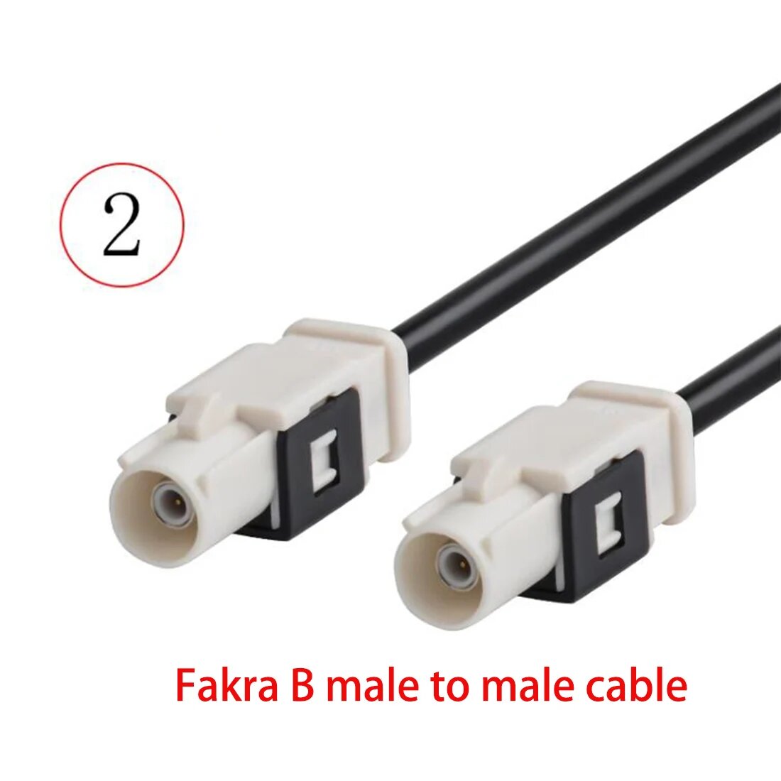 DexMRtiC Fakra кабель RG174 15 см 15CM, Fakra B male