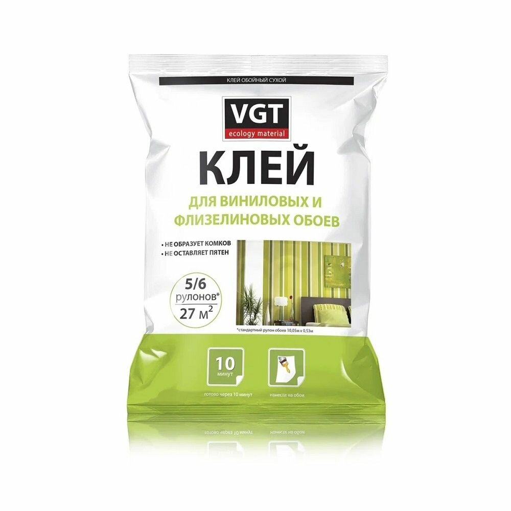 Клей для виниловых и флизелиновых обоев VGT пакет (0,2кг)