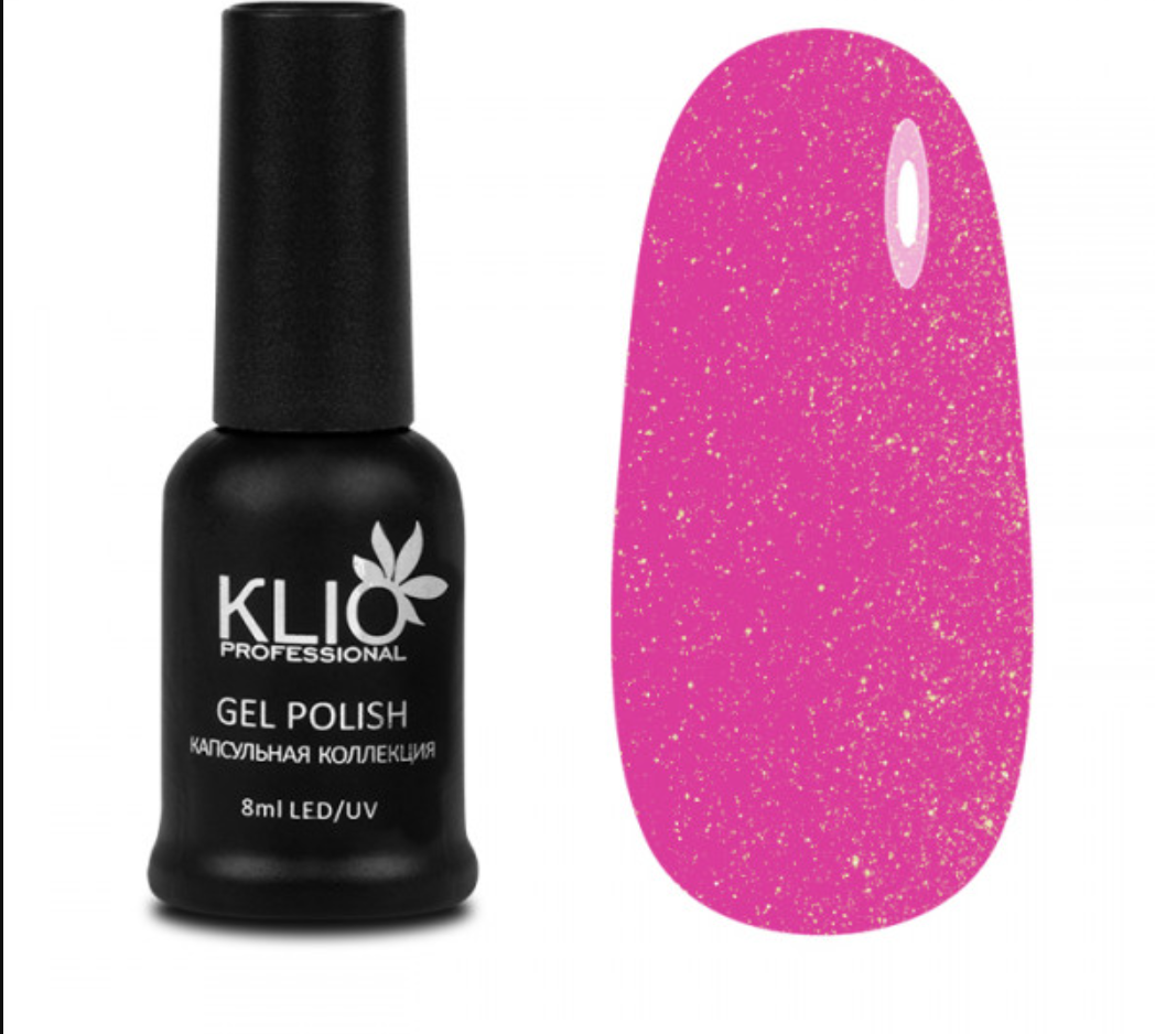 KLIO Гель-лак Капсульная коллекция №115 8мл неон (с шимером)