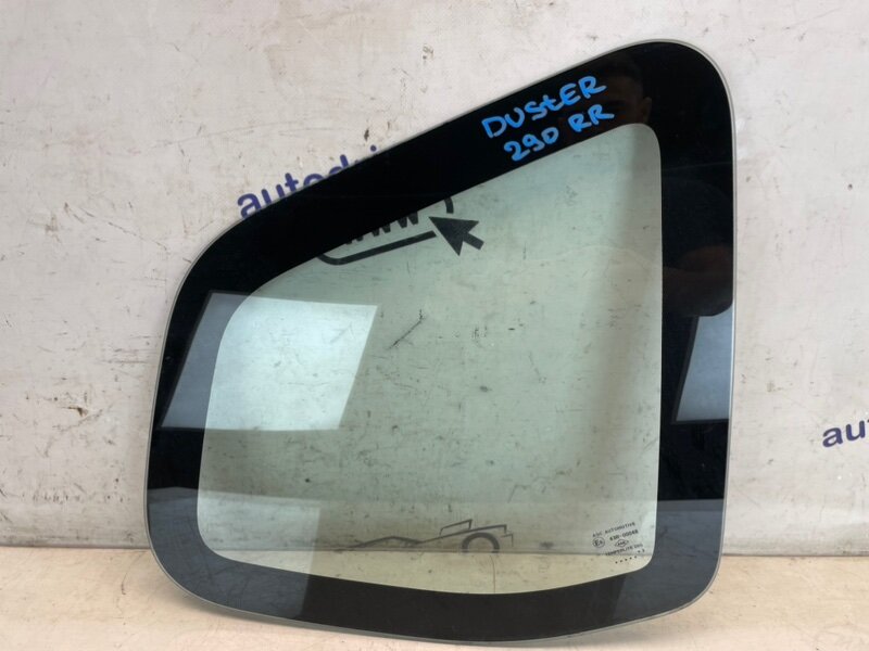 Б/У форточка крыла Renault Duster 2013 HSM K4M606 Задн. Прав. 49586 RENAULT арт. 833066196R, 833068568R