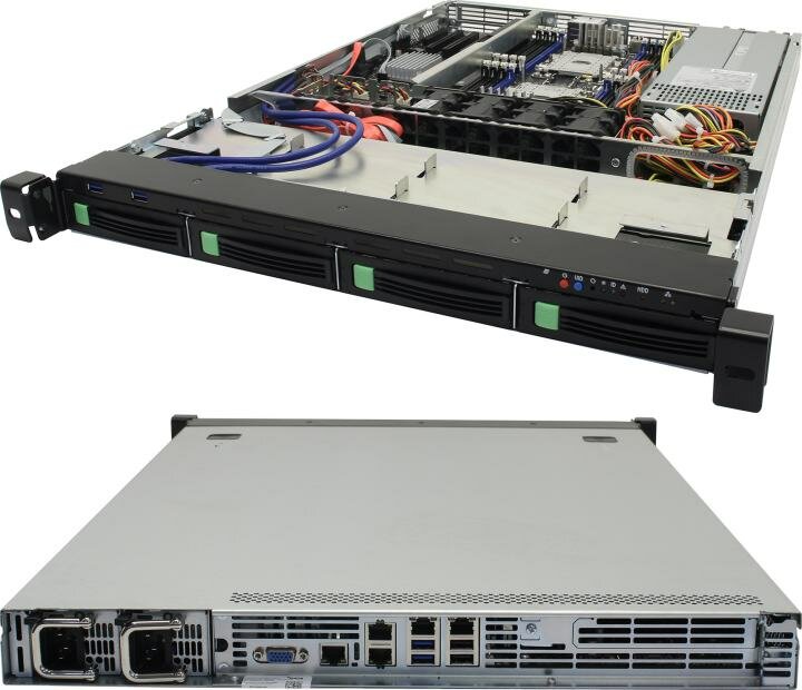 Rikor S9500/pro ТХП Xeon Silver 4210/64 ГБ/1 x 512 Гб SSD/2 x 2 Тб HDD/Aspeed AST2500