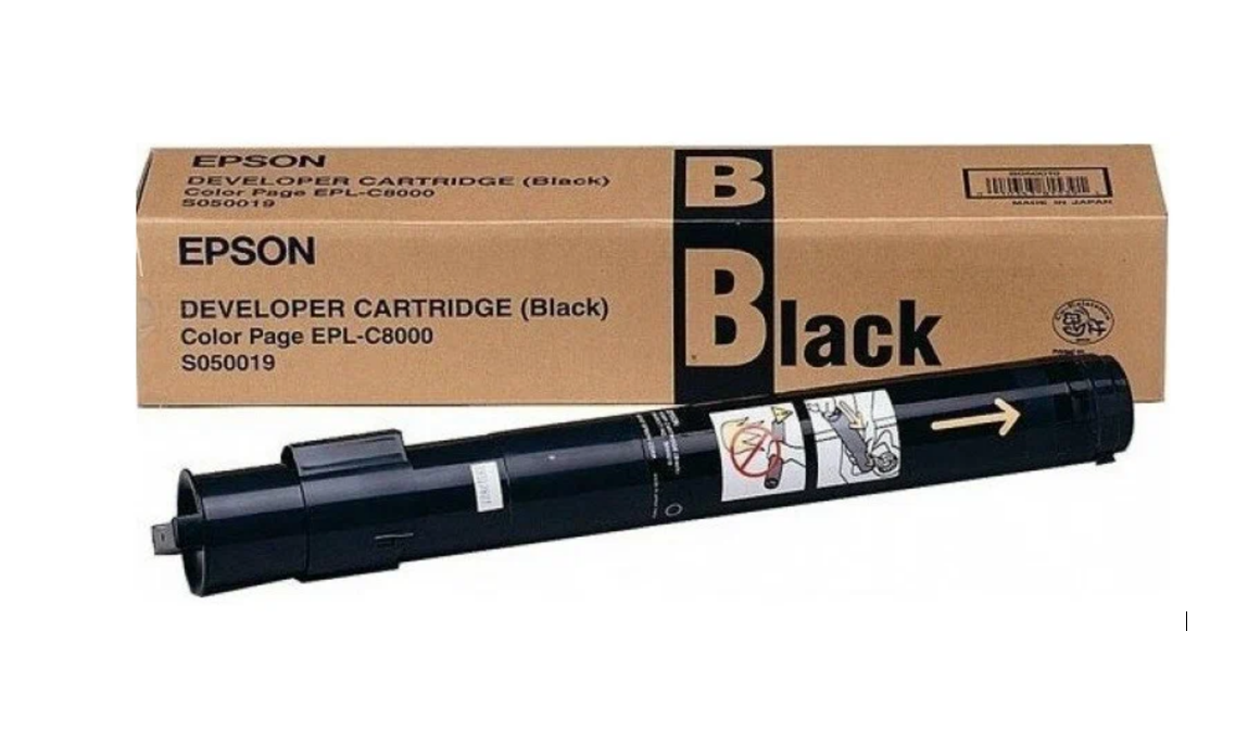 Оригинальный картридж Epson для EPL-C8000/C8200, black