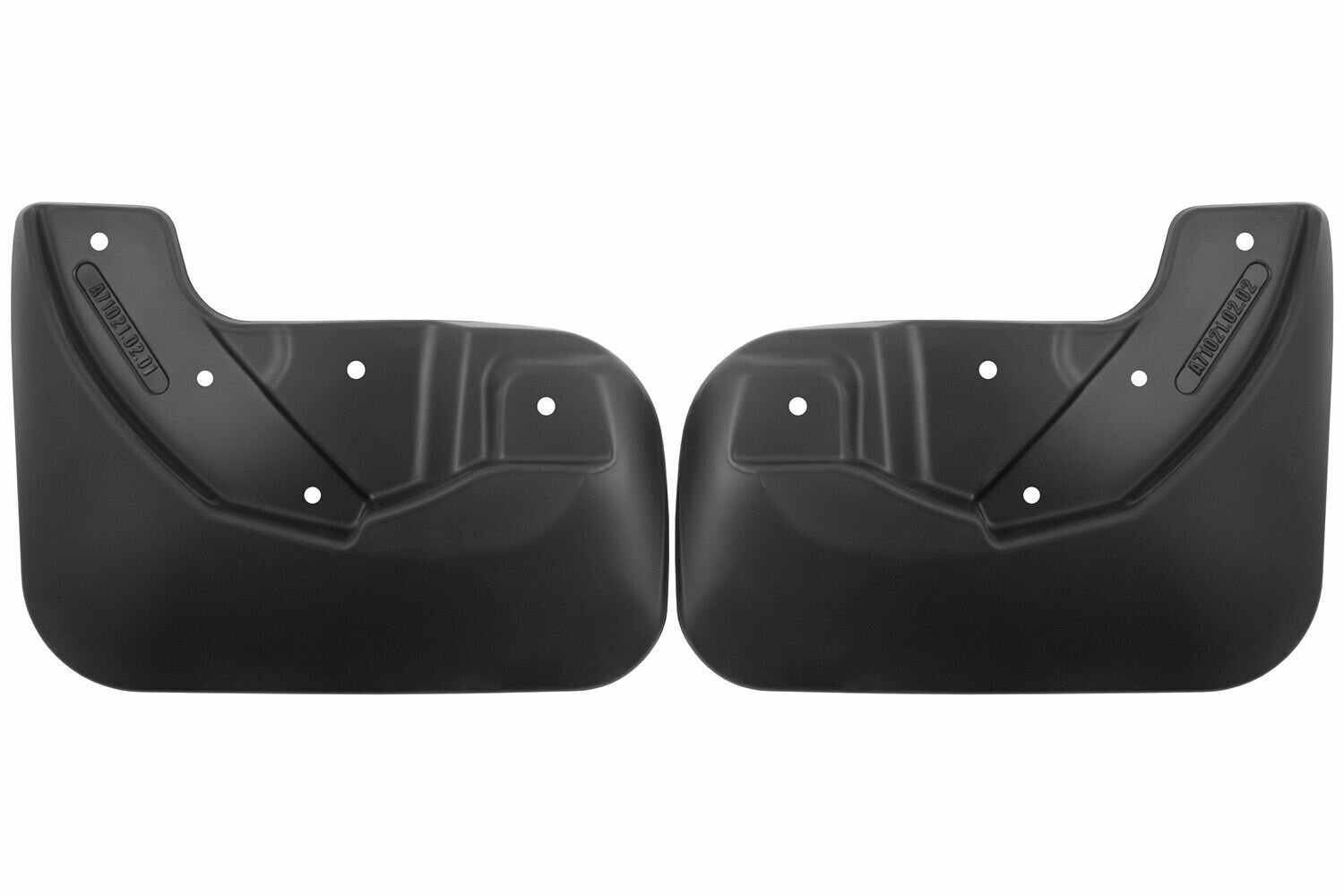 Брызговики задние для CHANGAN Hunter Plus 2023 - 2 шт. (optimum) в пакете FROSCH. NLF. A71021. E15