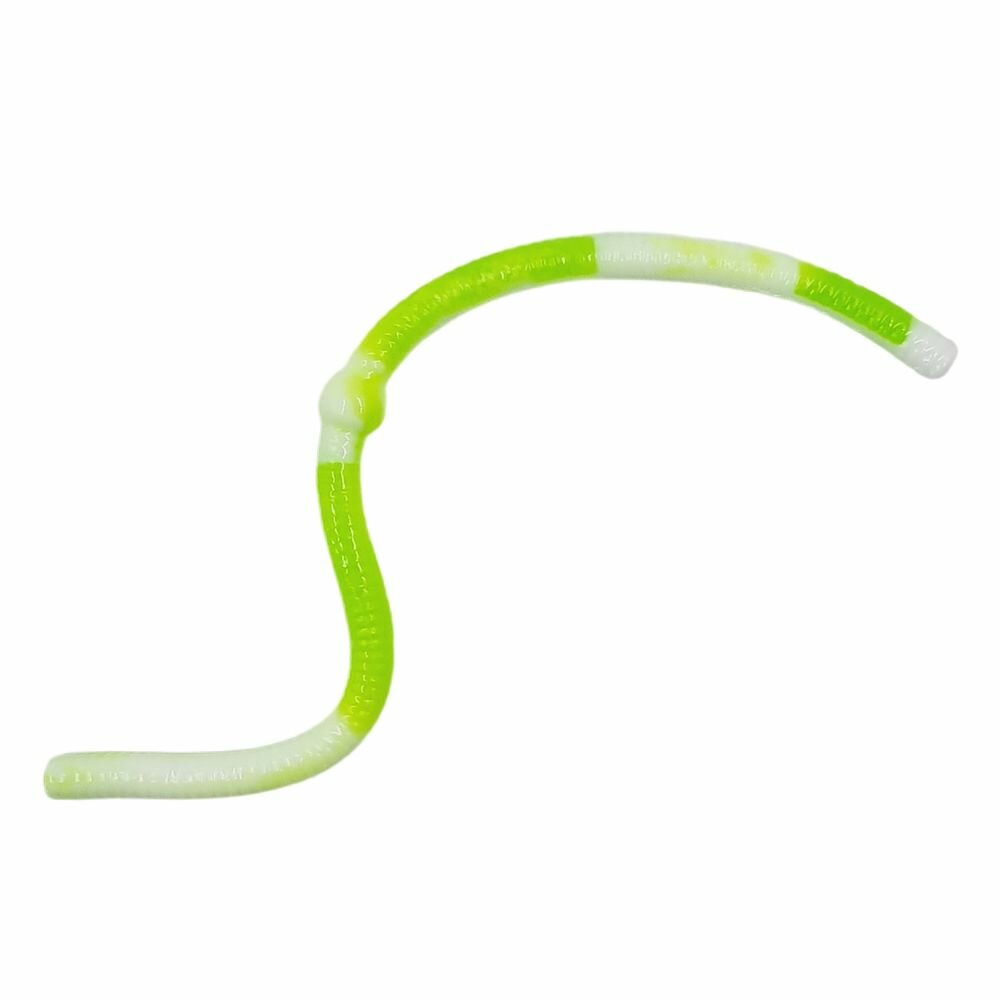 Силиконовые приманки Cool Place Doshirak, белый/зеленый, сыр