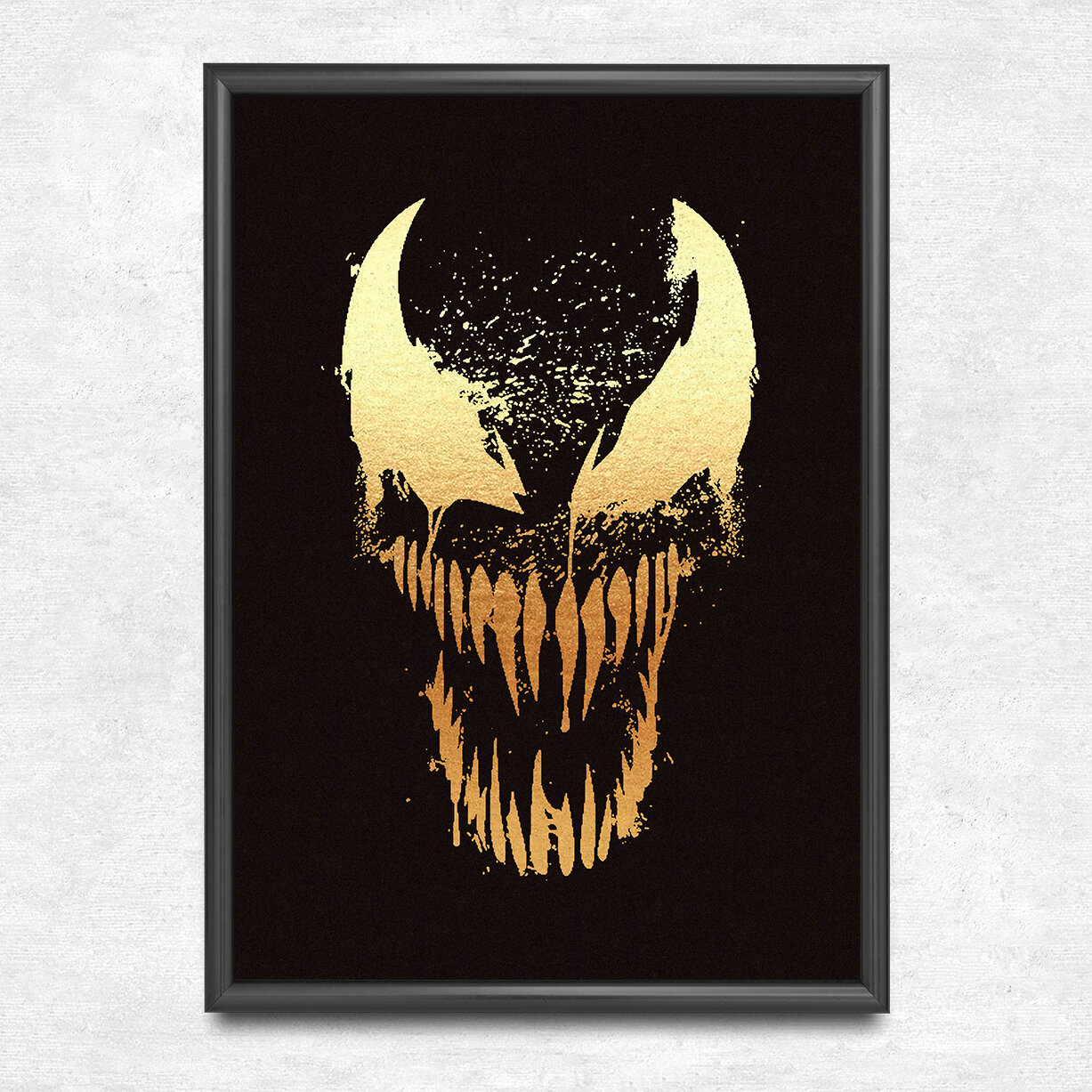 Постер Веном / плакат для интерьера Человек-паук. Марвел, Marvel, комиксы, фильмы, игры