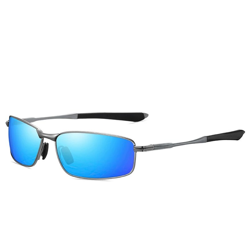 Солнцезащитные очки GSjiaxin ярко-желтые для близорукости -0.5 до -6.0 Gun-Blue, Custom Prescription