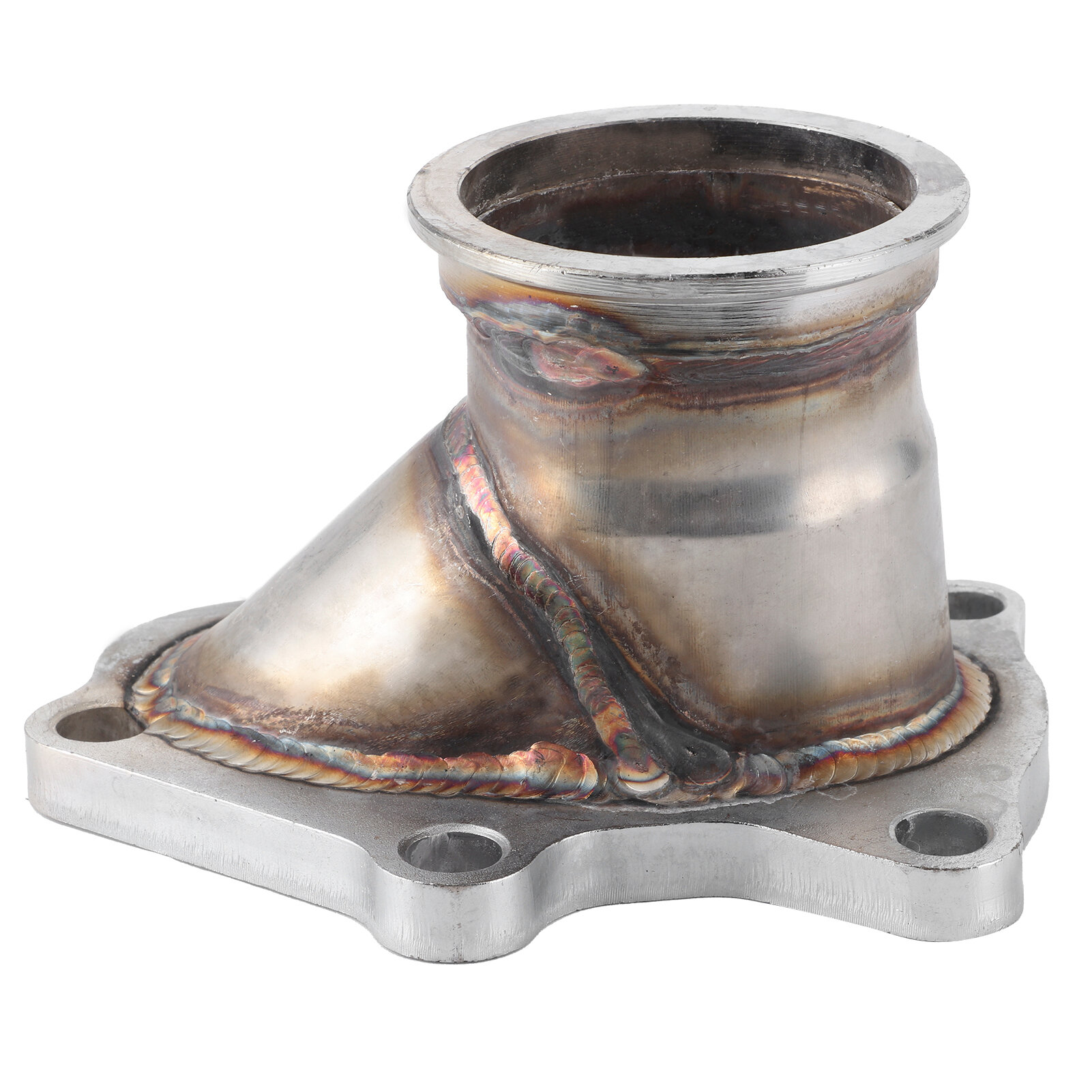 Переходник с фланцем V-образного крепления для турбонаддува (5 болтов) подходит для автомобилей Subaru Forester XT 2004-2008 годов выпуска.