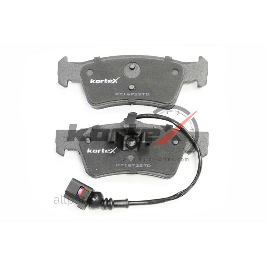 KORTEX KT1672STD Колодки торм. VW TOUAREG/T5 задн. к-т
