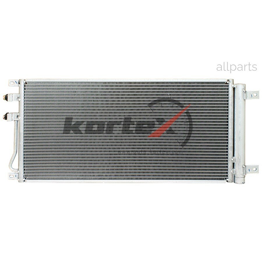 KORTEX KRD2088 Радиатор кондиционера [с ресивером]