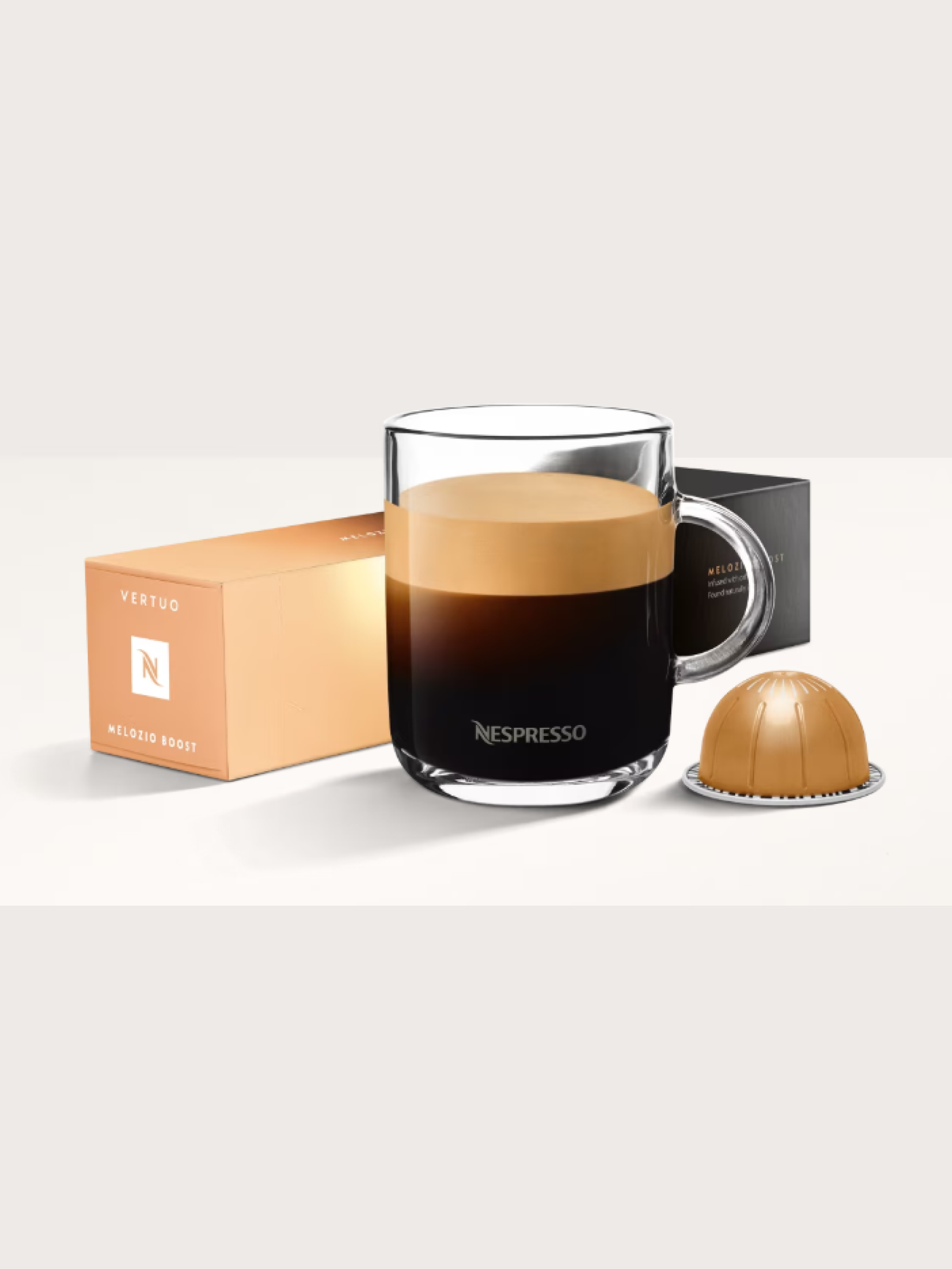 Кофе в капсулах Nespresso Vertuo, Melozio Go, объем 230 мл, 10 капсул в упаковке
