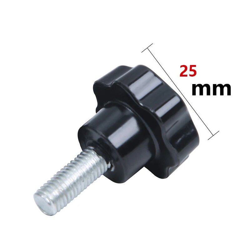 1 шт./2 шт, винты с ручной ручкой из углеродистой стали, болты M4 M6 M8 M10 M12, бакелитовый ручной оцинкованный винт с ручкой с накатанной головкой