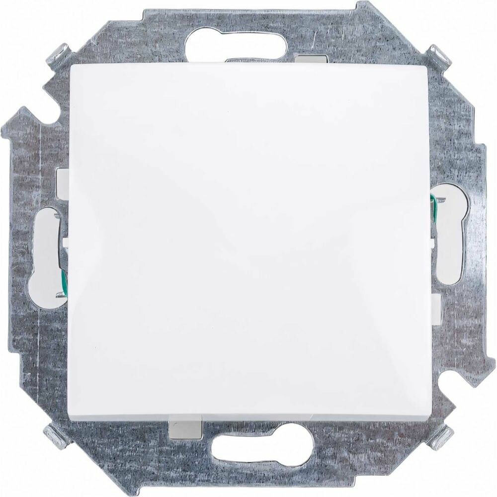 Выключатель 1-кл. СП Simon 15 16А IP20 винтов. зажим механизм бел. Simon 1591101-030