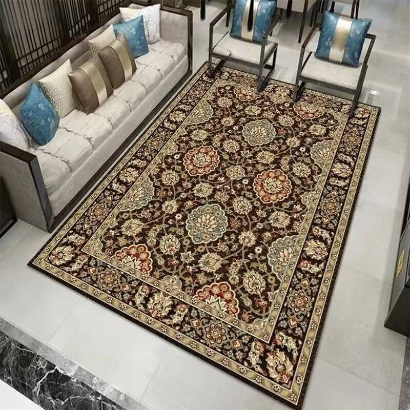 Ретро этнические ковры турецкий персидский ковер , 100x180cm, красный