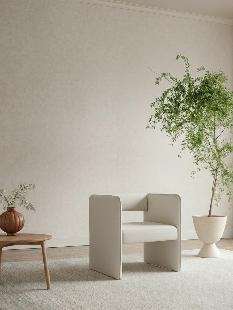 Кресло Меркурий с подлокотниками белая кожа в офис, дом, салон красоты, прихожую, гостиную, в зону ожидания.